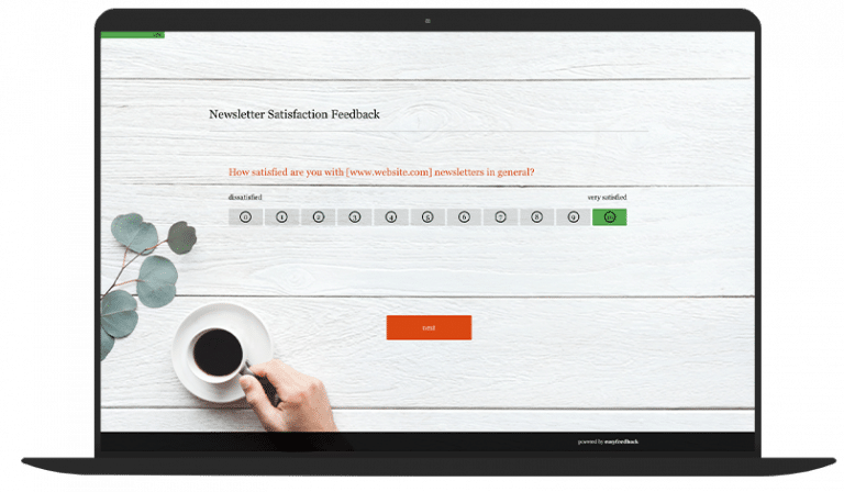 Get Newsletter Feedback | Survey Template