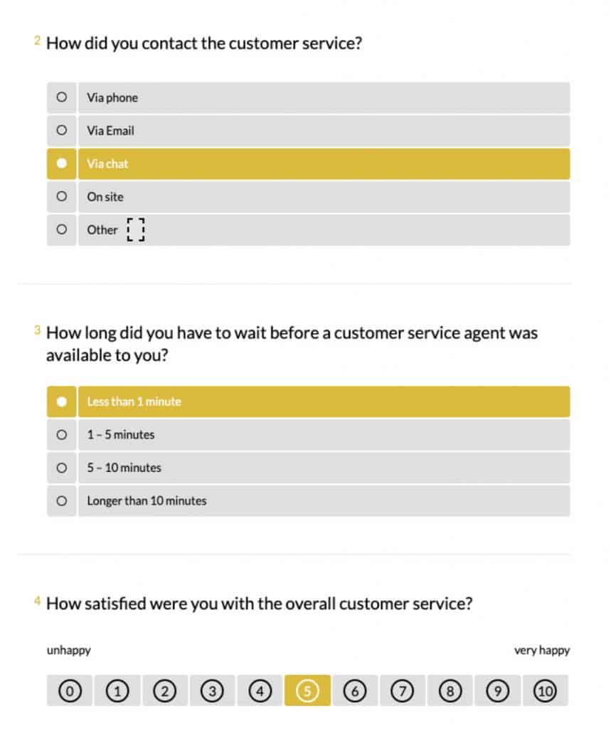easyfeedback: Survey Tool for great surveys, forms & quizzes