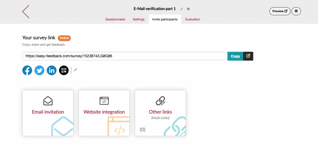 Double opt-in procedure with two surveys | Tutorial