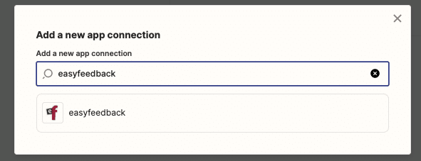 FAQ: Connect easyfeedback with Zapier | easyfeedback - Help Center